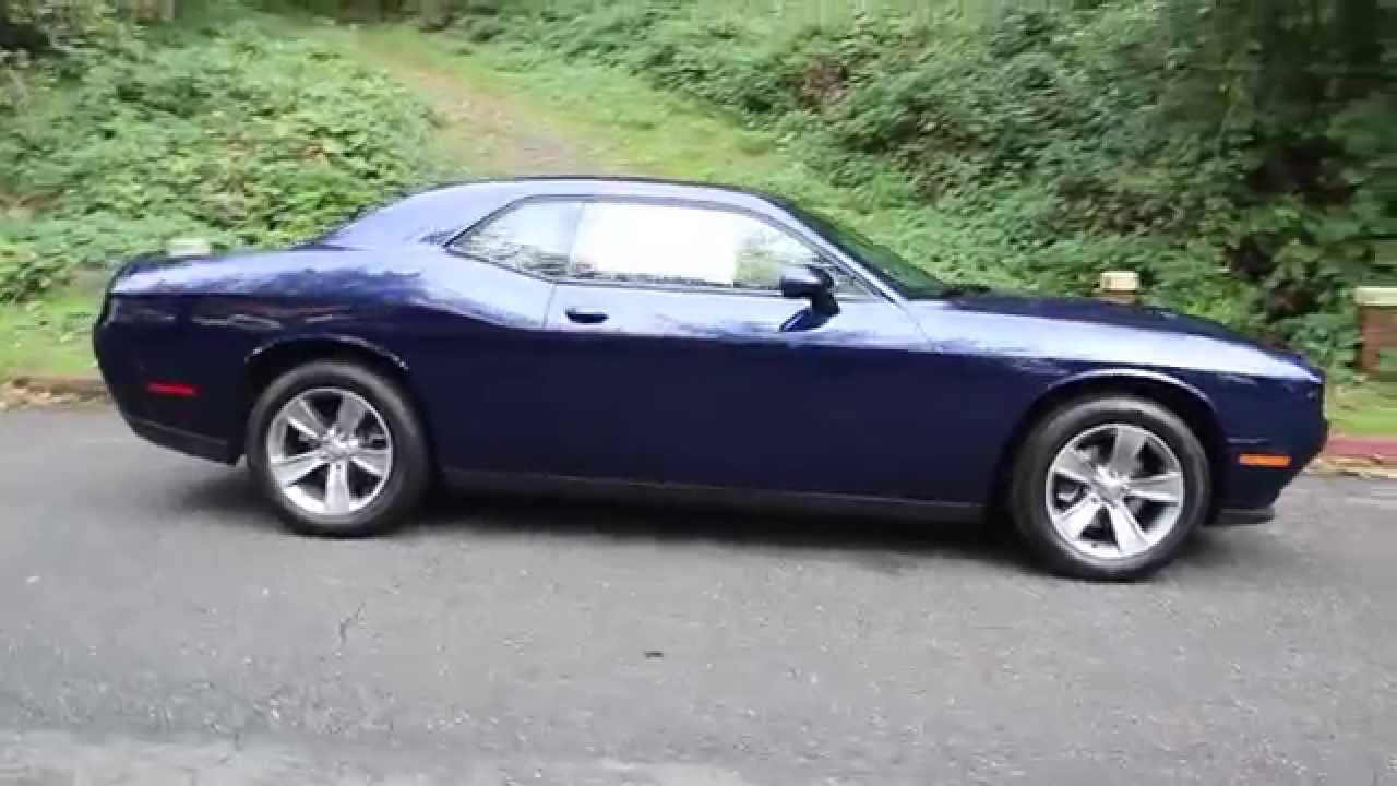 2015 Dodge Challenger SXT | Blue | FH706298 | Kirkland | Bellevue ...