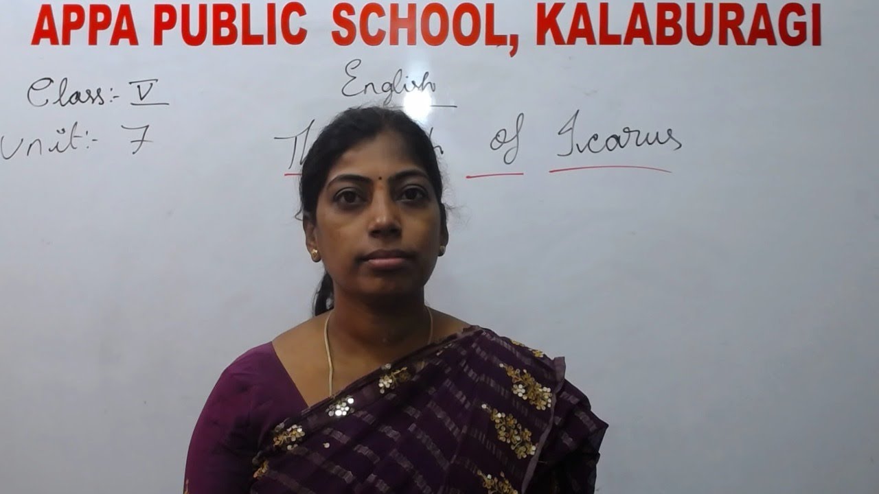 APS-CLASS-V-ENGLISH-UNIT-07-THE MYTH OF ICARUS-PART-02-MRS.KAVITA REDDY ...