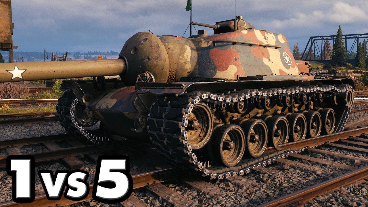 T110E3 - 11 Kills - 1 vs 5 - World of Tanks Gameplay - YouTube