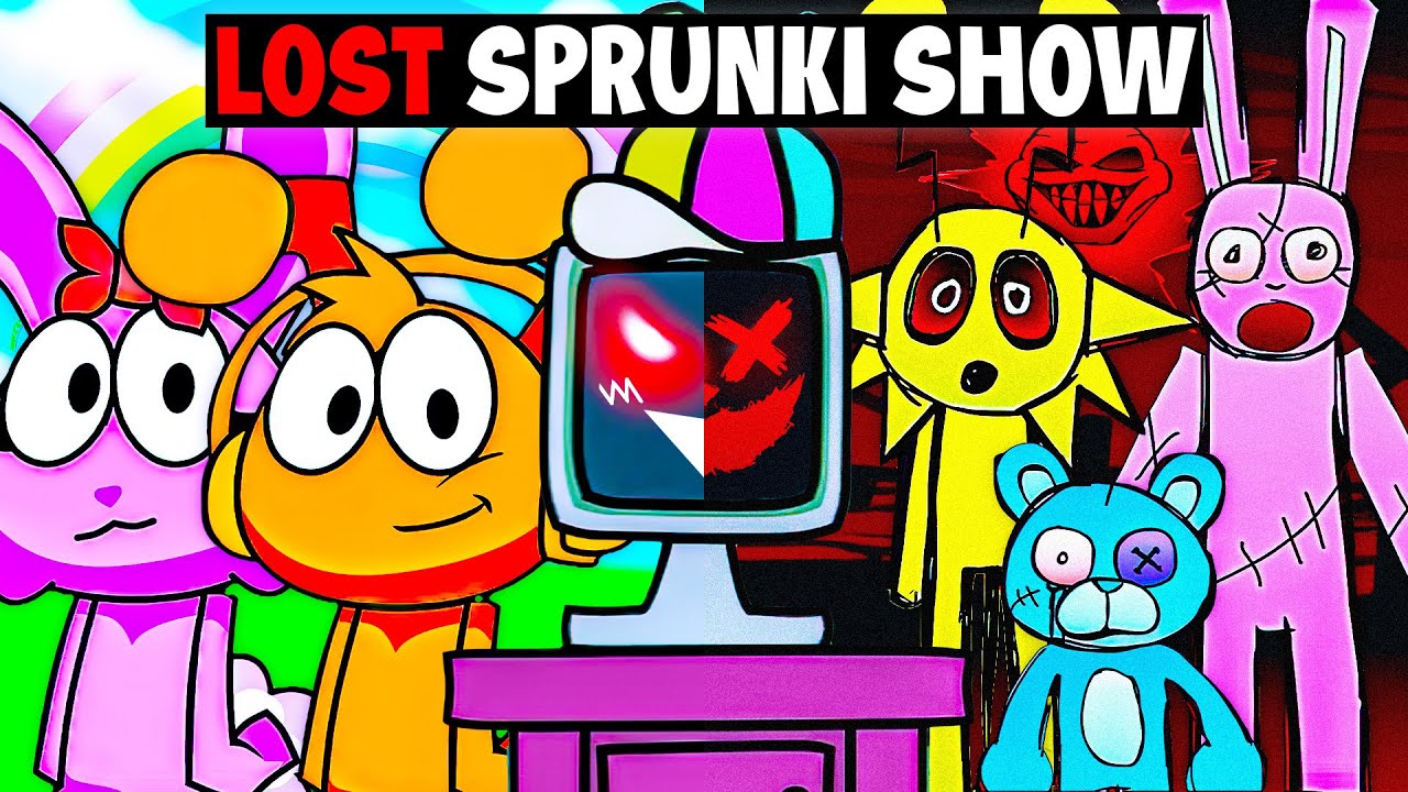 SPRUNKI'S LOST TV SHOW..?? (ALL SPRUNKSTERS LORE & CHARACTERS!) - YouTube
