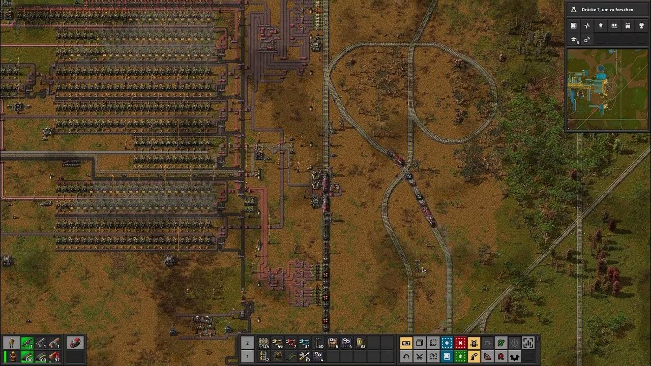 How to unload big trains in Factorio? - YouTube