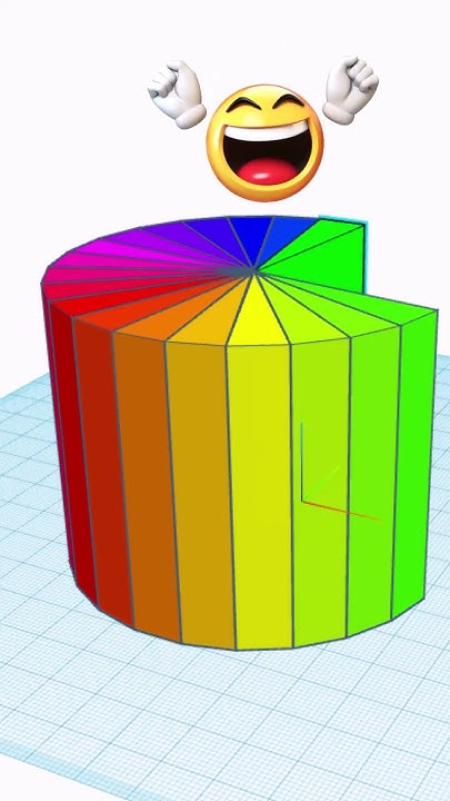 Tinkercad Codeblocks Gradient Cylinder Generator In Minutes Youtube
