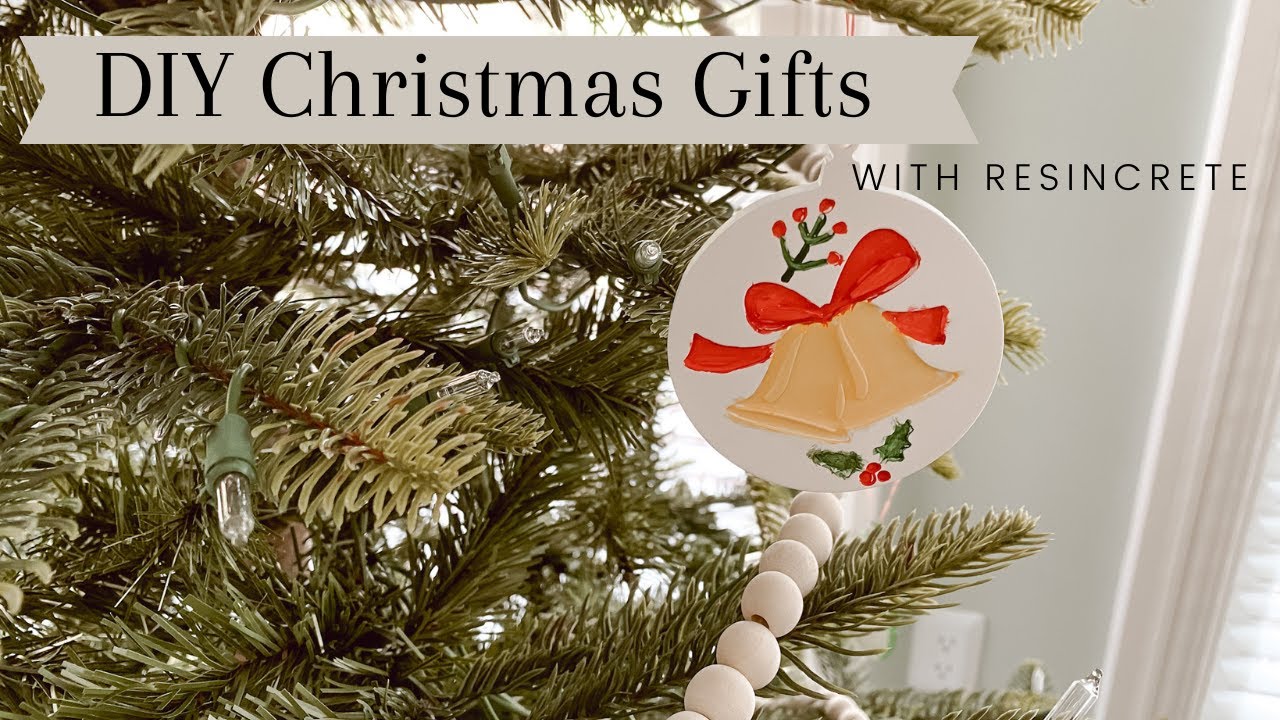 DIY Gifts For Christmas~Christmas Crafting With JDiction ResinCrete~Let ...