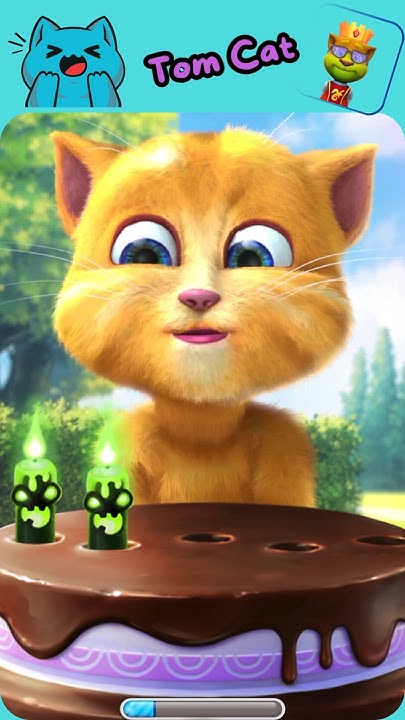 My Talking Ginger 2 ulang tahun | My Ginger 😽 - YouTube