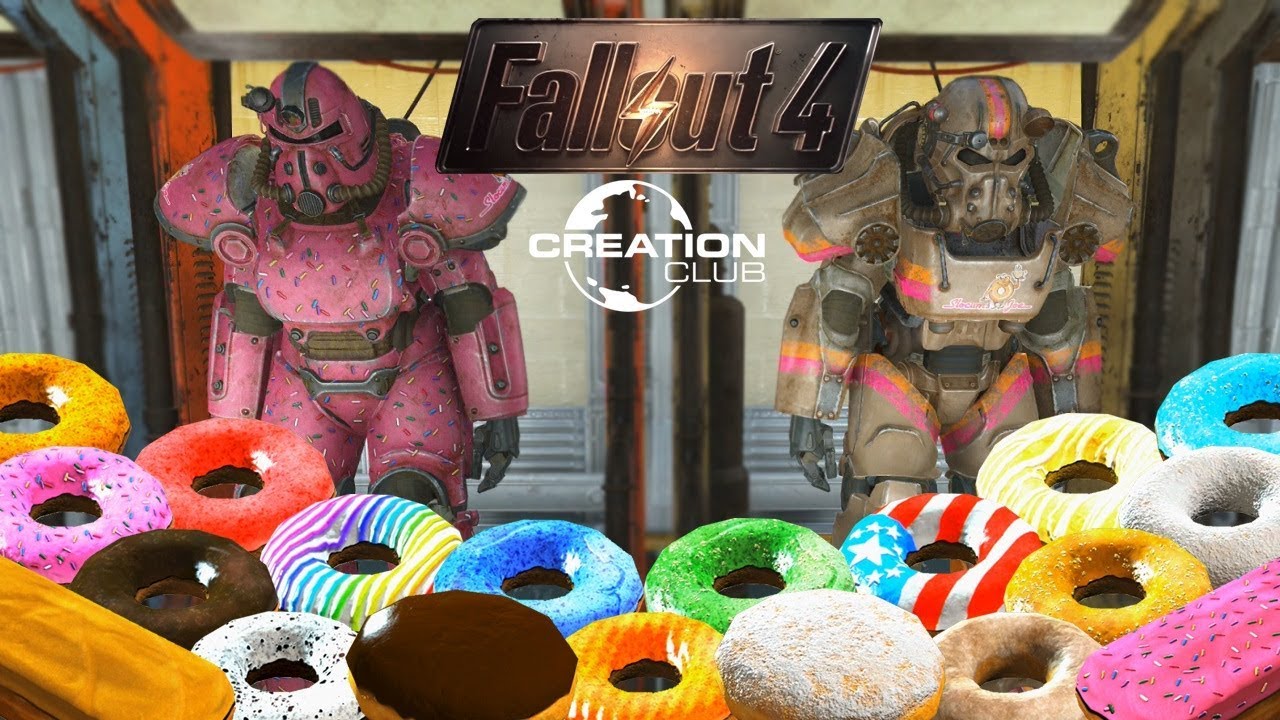 DELICIOUS DONUTS! - Fallout 4: Creation Club (Part 7) - YouTube