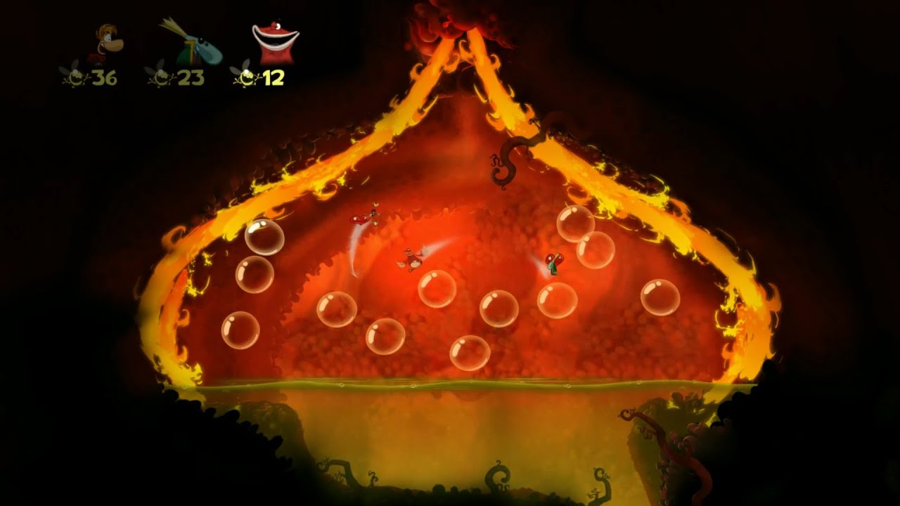 James & Friends' Rayman Origins Commentary Pt. 16 | A Real Heart ...