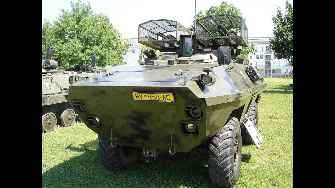 BOV-1 M-83 "POLO" - Lovac Tenkova PODACI - YouTube