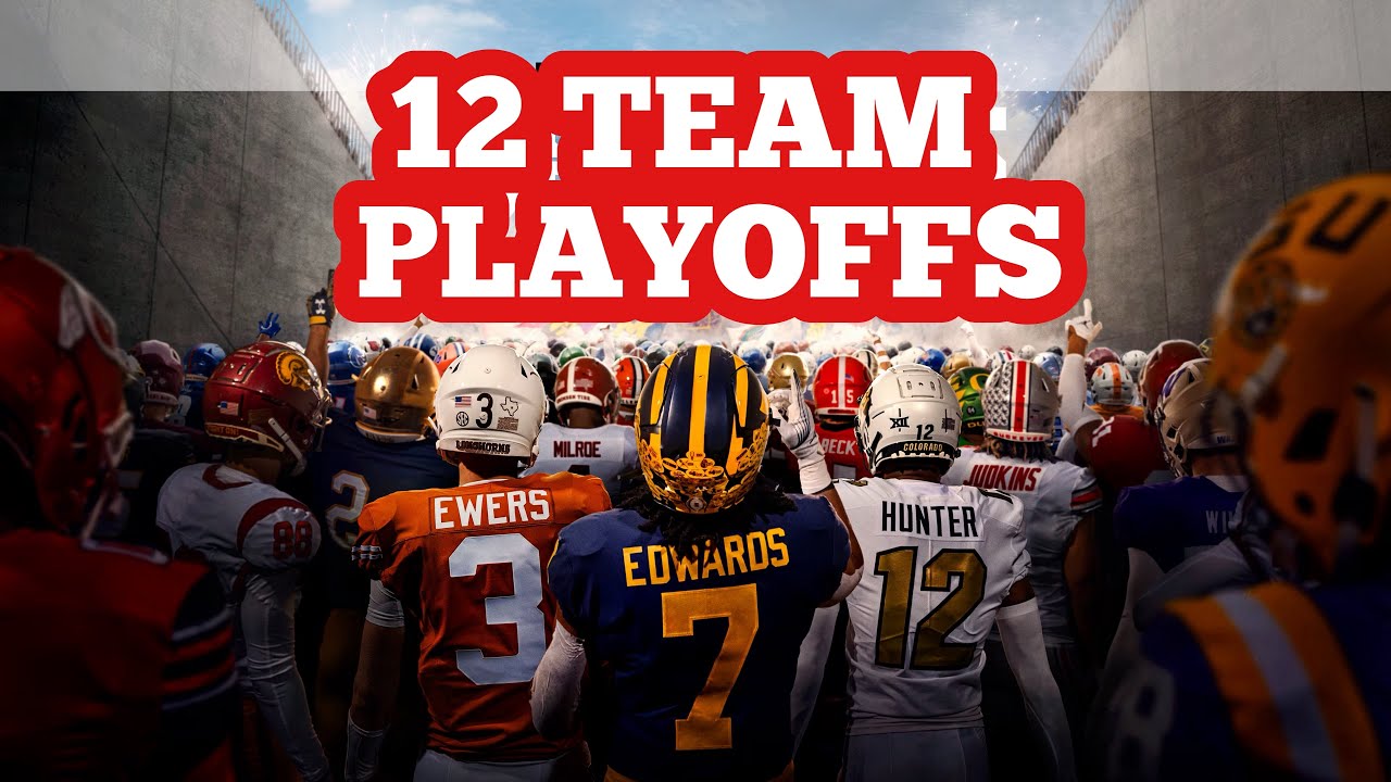 THE NEW 12 TEAM CFP FORMAT IS… - YouTube