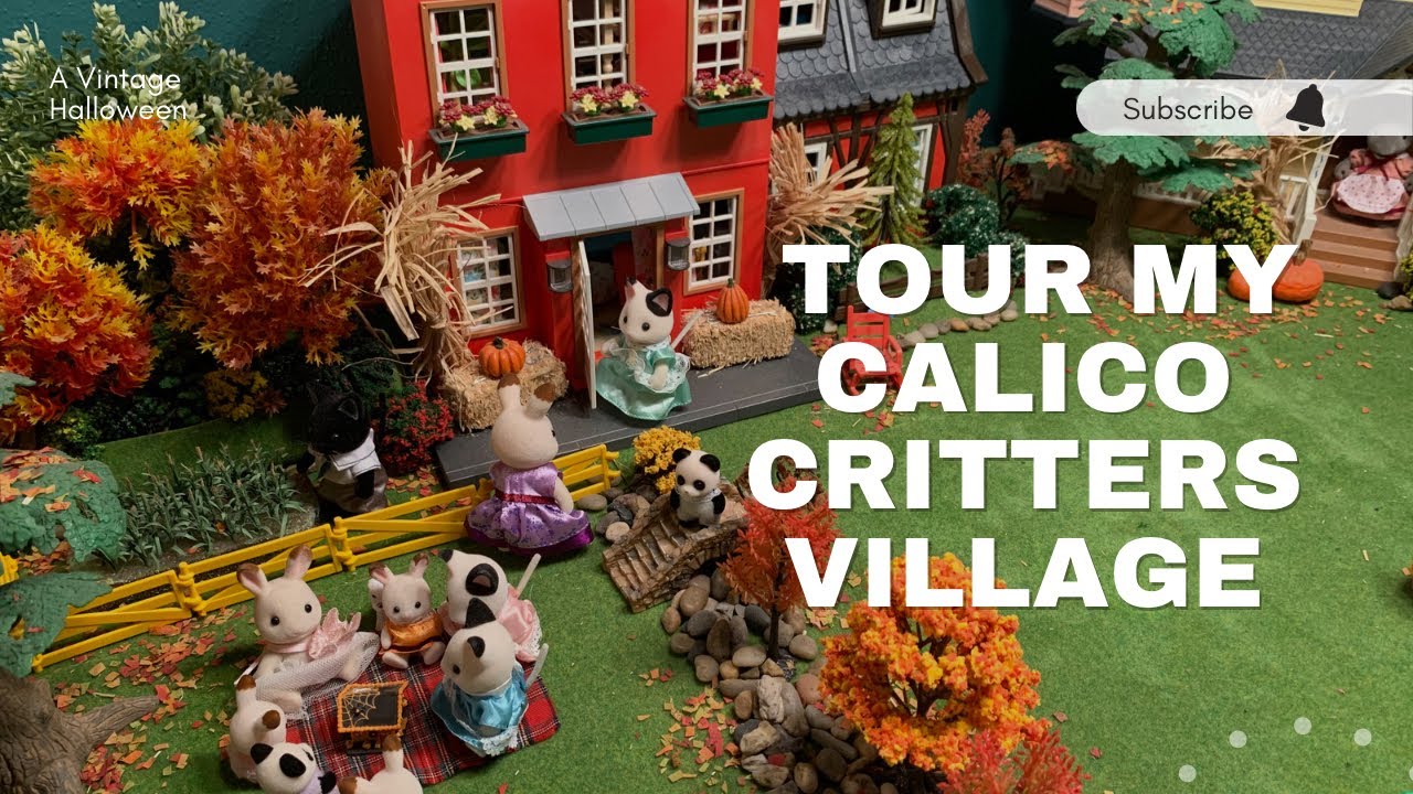 Tour My Calico Critters Village - YouTube