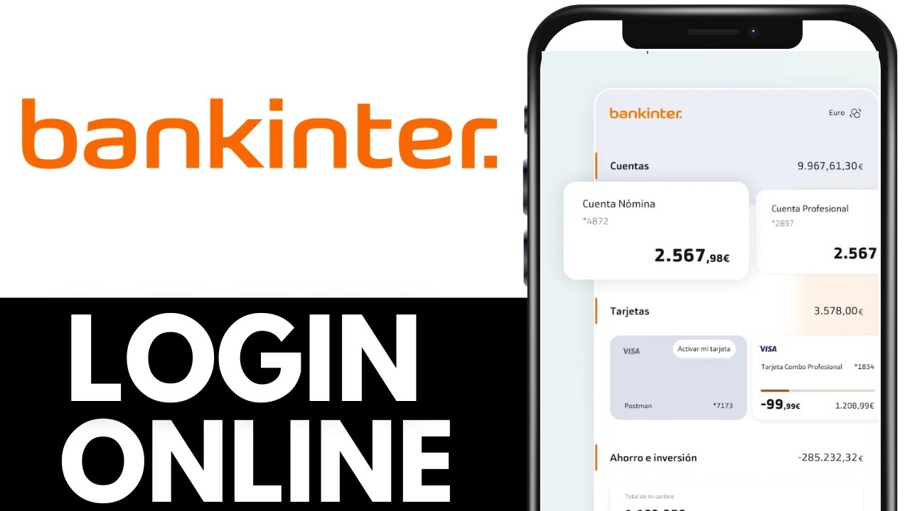 How To Log In To Bankinter Portugal Online Banking - Full Tutorial ...