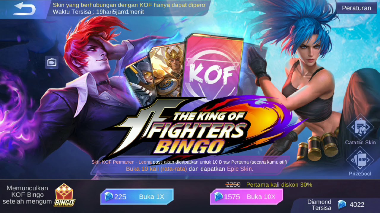 GACHA BINGO KOF MOBILE LEGENDS - YouTube