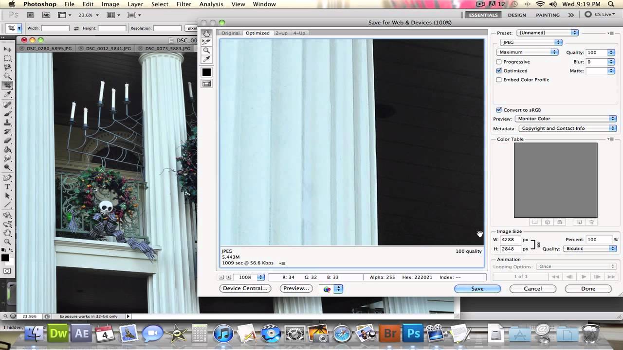 Photoshop Save For Web And Devices YouTube Photoshop Save For Web And Devices YouTube