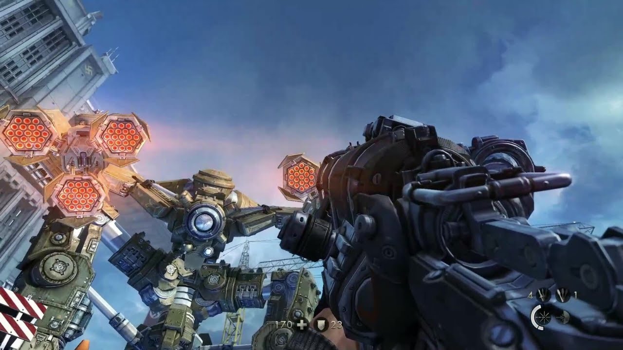 London Monitor Boss Fight | Wolfenstein The New Order - YouTube