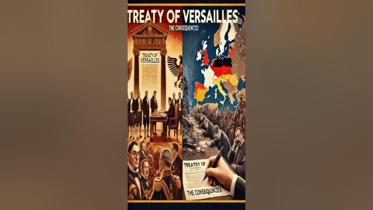 Treaty of Versailles: How Harsh Terms Led to WWII #shorts #history # ...