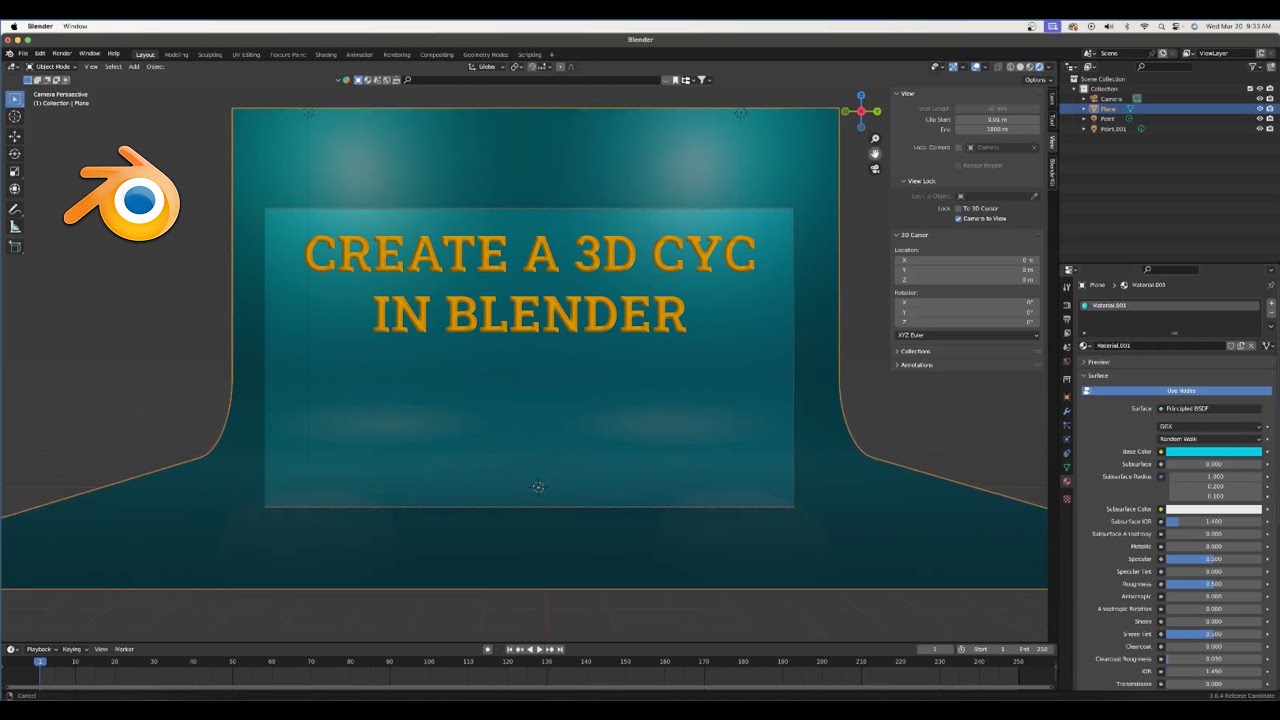 Build a Cyc Wall in Blender (Super Easy!) - YouTube