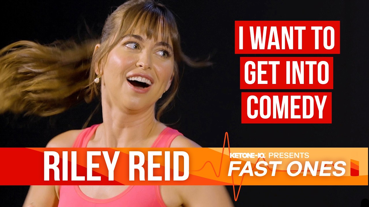 Riley Reid confirms career move into comedy while sprinting 10mph on a ...