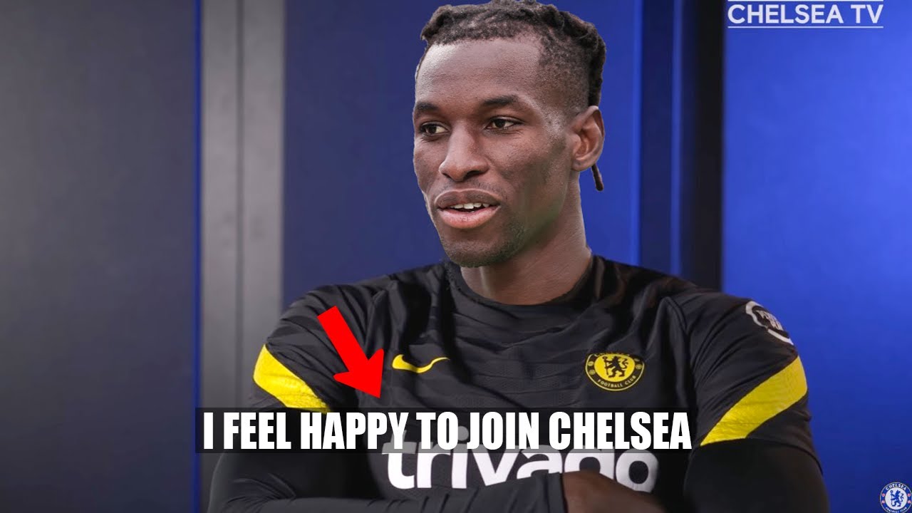 Nicolas Jackson First Interview With Chelsea TV - Nicolas Jackson Deal ...