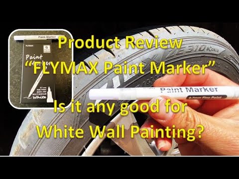 White Wall Tyre Paint Pen Product Review - YouTube