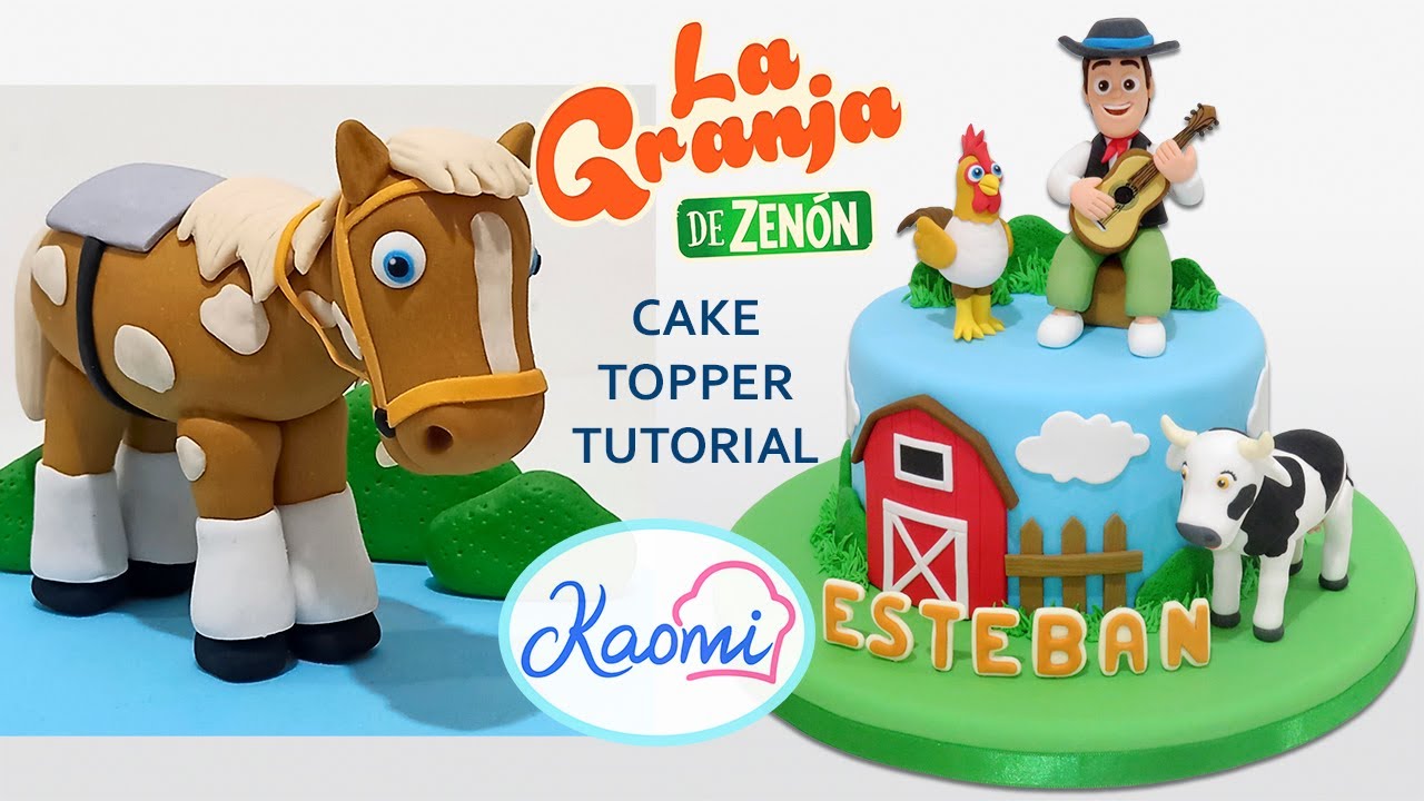LA GRANJA DE ZENÓN: Cómo hacer al caballo PERCHERÓN 🐴 para tortas ...