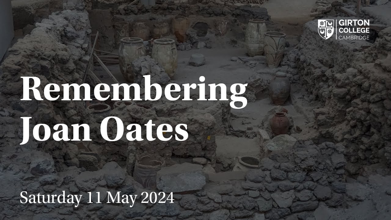 Remembering Dr Joan Oates FBA: a life in archaeology - Saturday 11 May ...