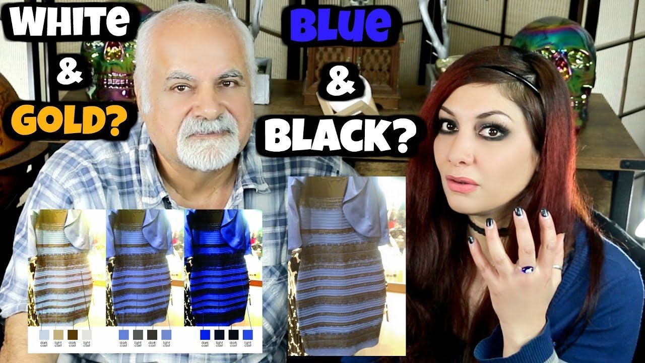 What Color is THE DRESS? White & Gold or Blue & Black? | Exploring ...