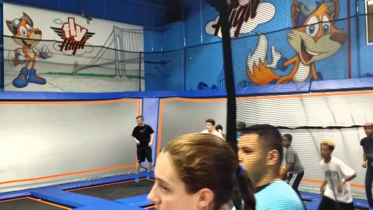 Dodge ball at Fly High - YouTube
