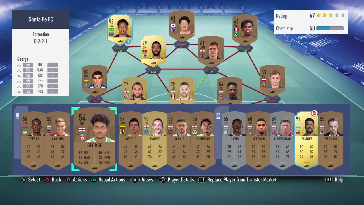 FIFA 19 - [Fifa Ultimate Team] Exploring Fifa Ultimate Team, Player ...