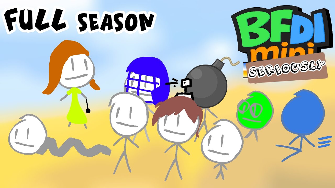 BFDI mini seriously! (FULL season) - YouTube