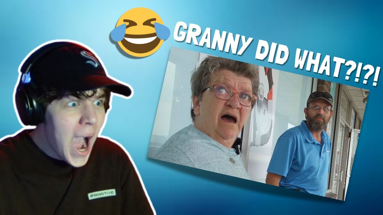 ANGRY GRANDMA PUBLIC PRANK! | Boitastic Reaction - YouTube