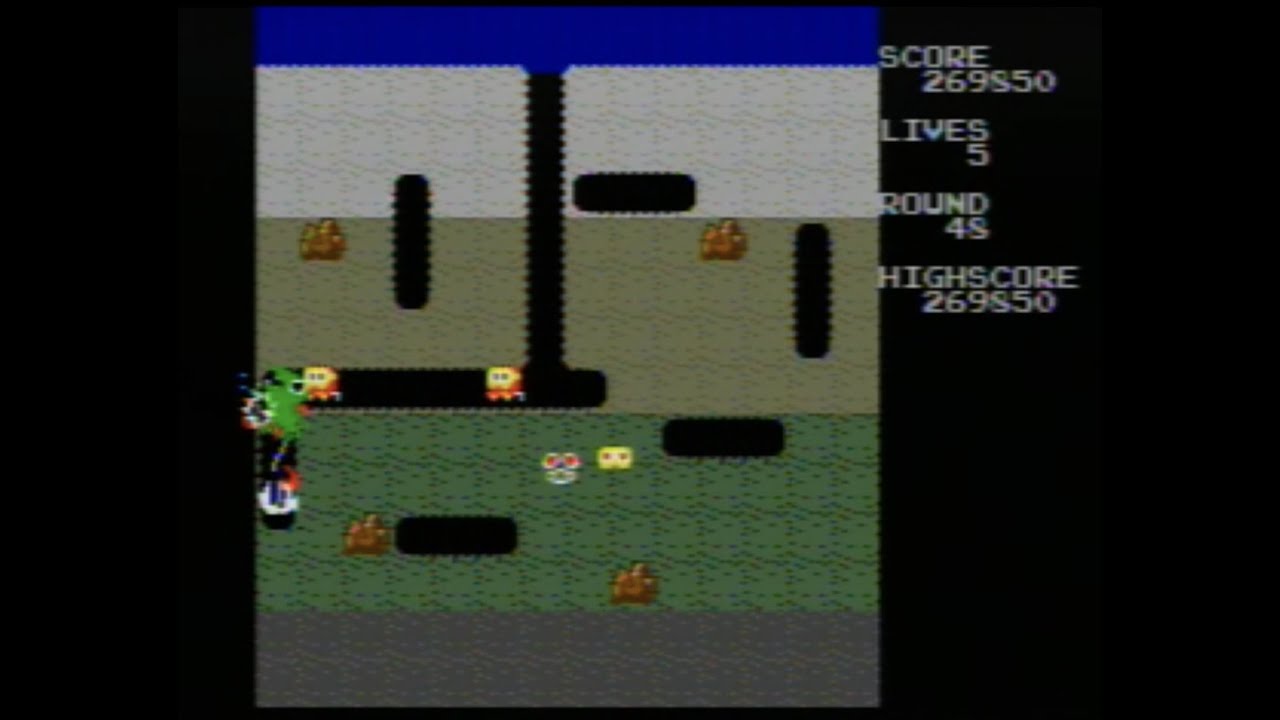 Dig Dug by Namco (2003) - Full Game Play - YouTube