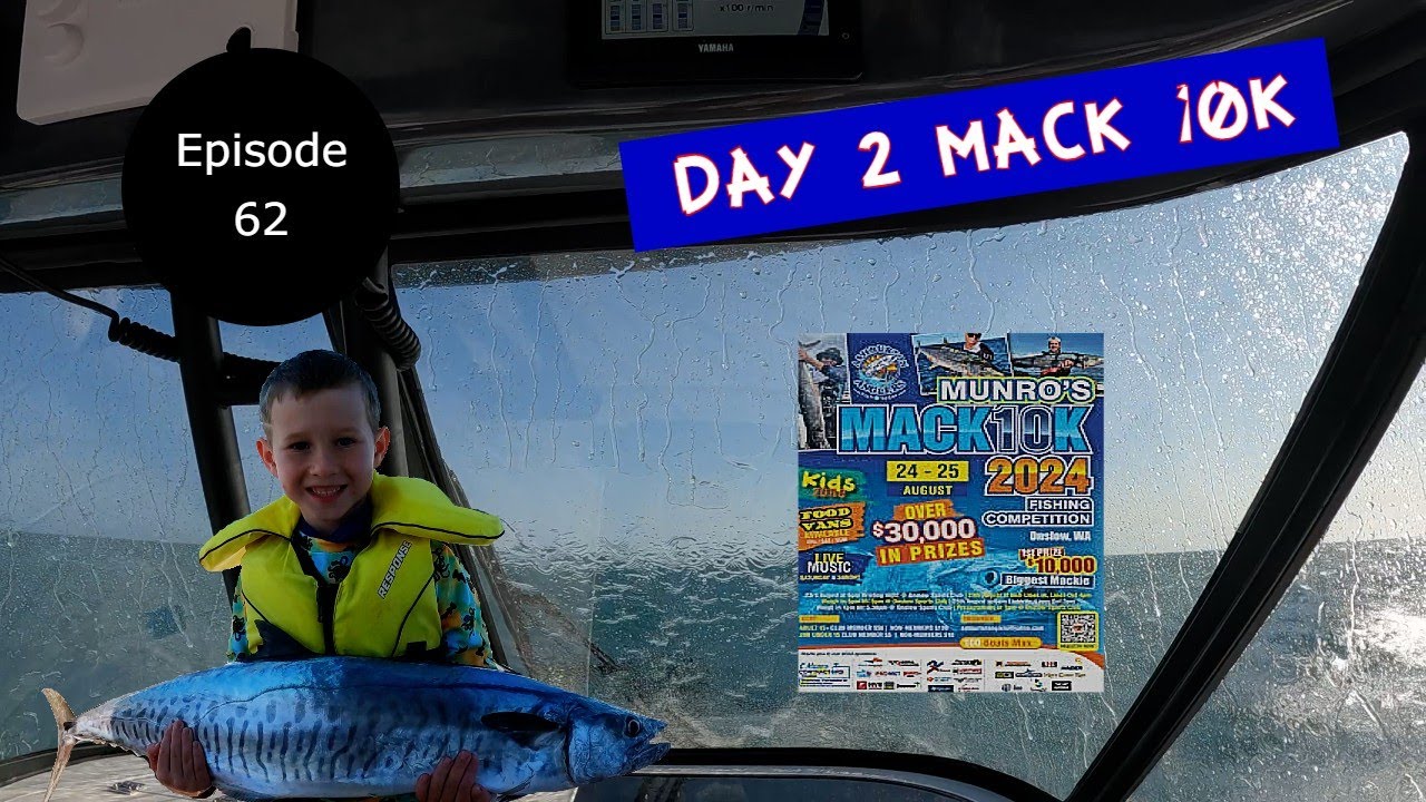 Onslow MACK 10K fishing comp, Day 3!! See how we land Angus his first ...