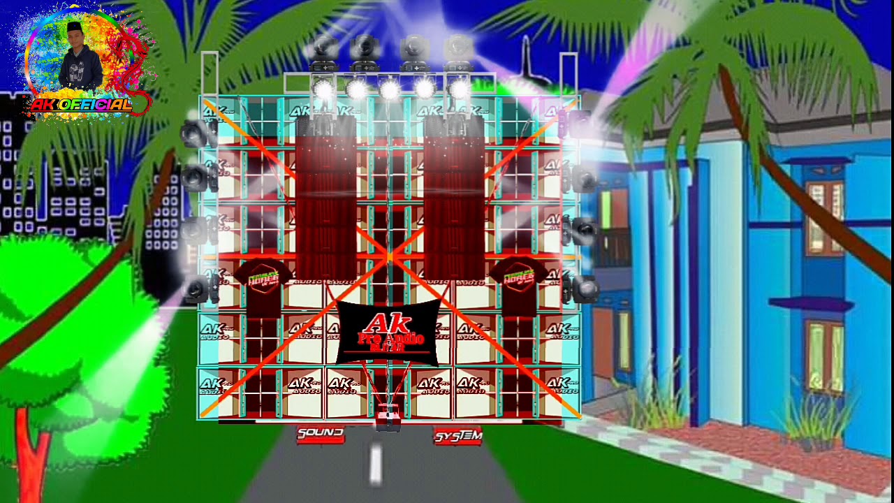 Animasi Sound System Ak Pro Audio,Support Lighting By Amora Amor - YouTube