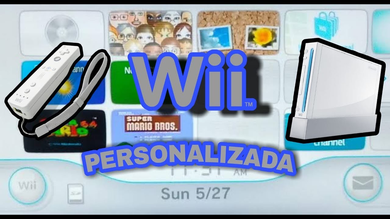Mi wii personalizada// My custom wii - YouTube