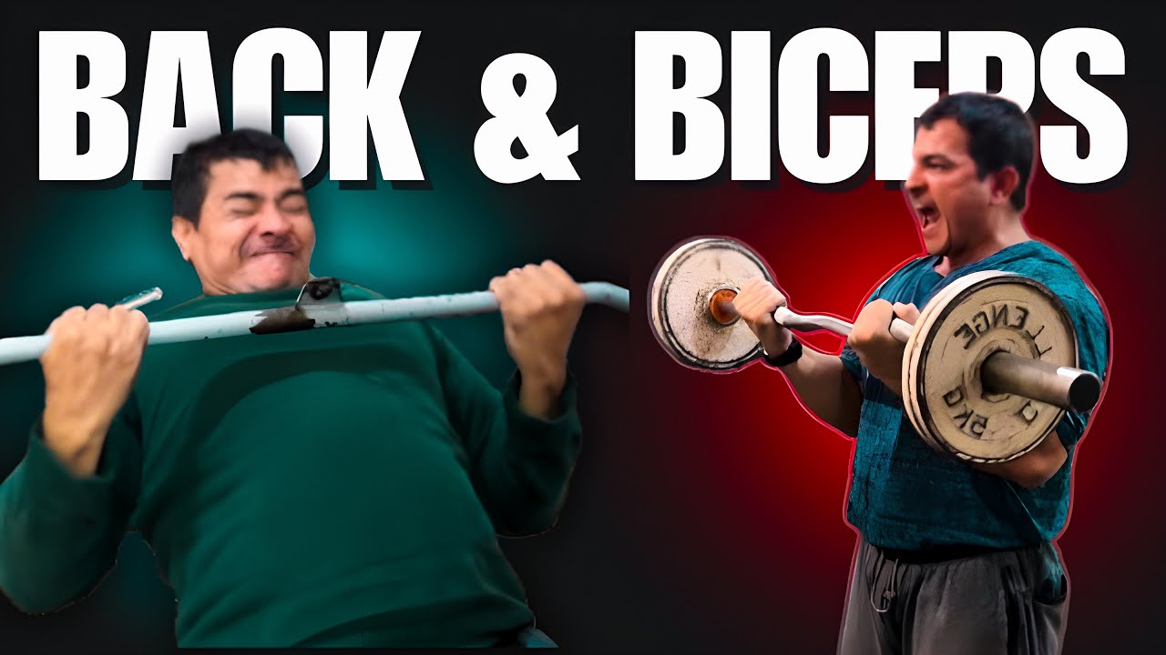 BACK & BICEPS Workout For BULKING - YouTube