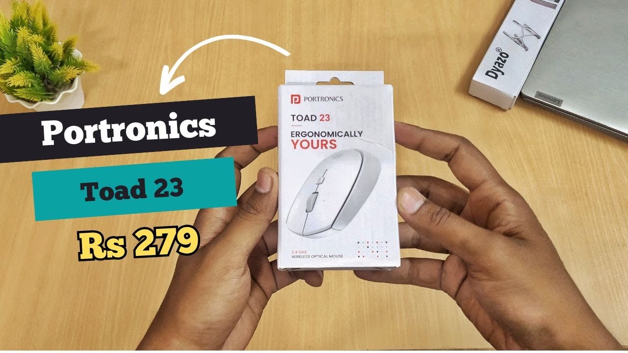 Portronics Toad 23 wireless mouse | Best wireless mouse under Rs 300 ...