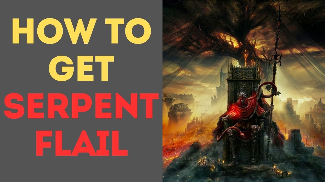 How to Get Serpent Flail - Elden Ring - YouTube