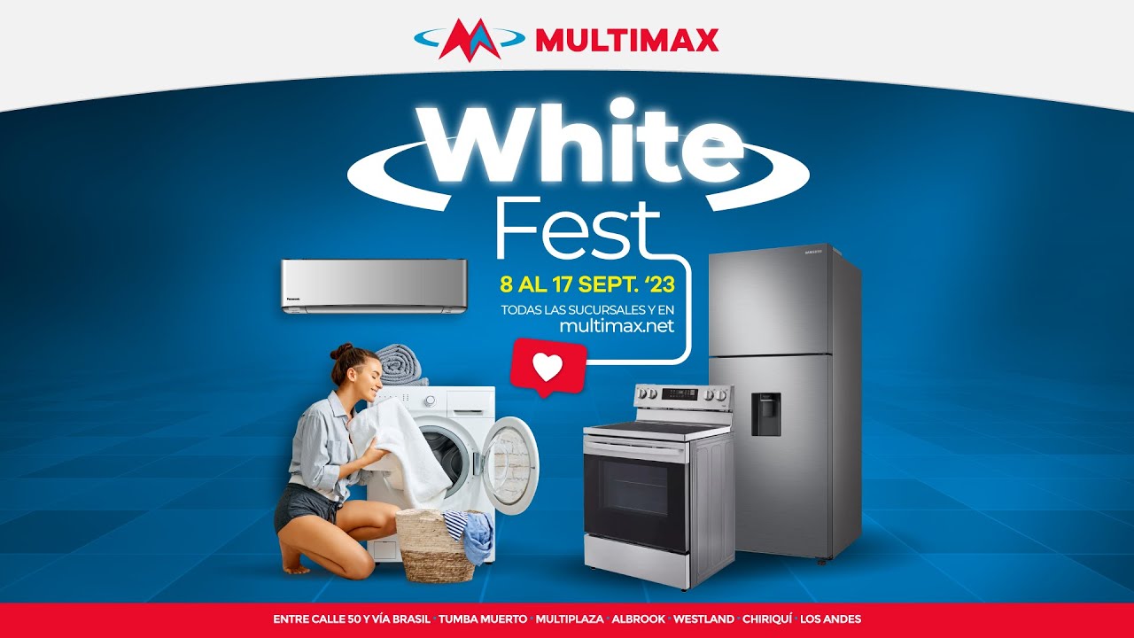 WHITE FEST EN MULTIMAX - YouTube