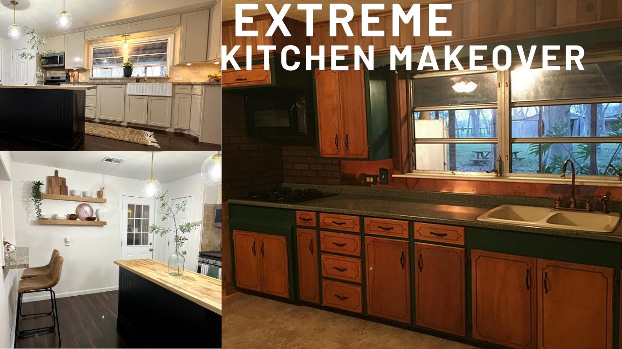 Kitchen Makeover | DIY Kitchen Renovation on a Budget | Kitchen ...