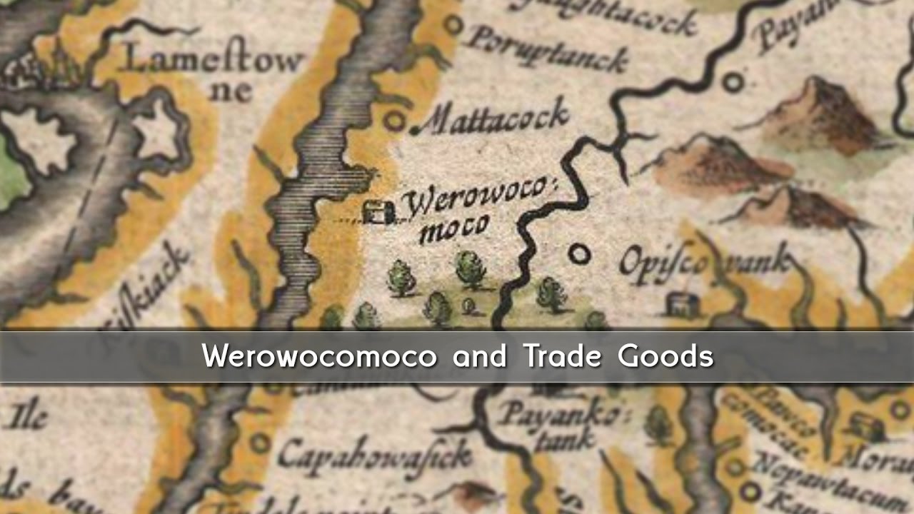 Trading with the Powhatan - Artifacts from Werowocomoco - YouTube