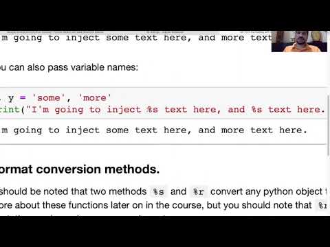 Strings Print Formatting in Python | Lecture - 4 | Python Fundamental ...