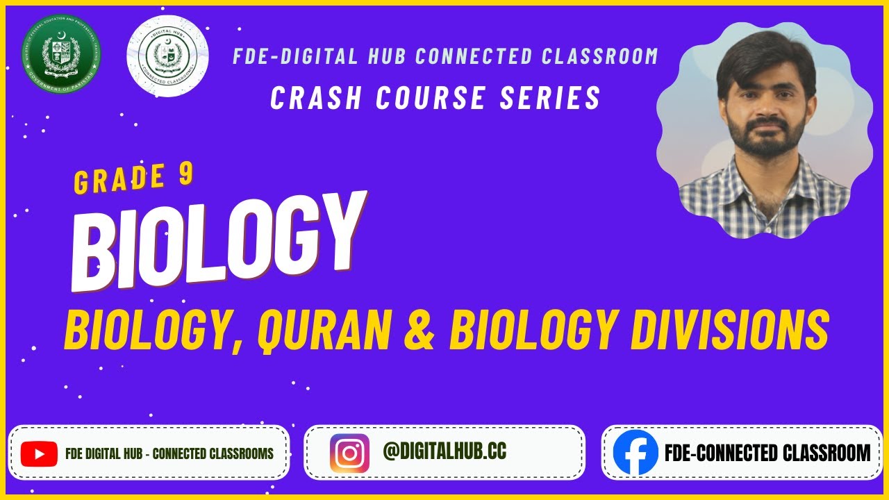 Biology, Quran & Biology Divisions | Biology | Grade 9 | Crash Course ...
