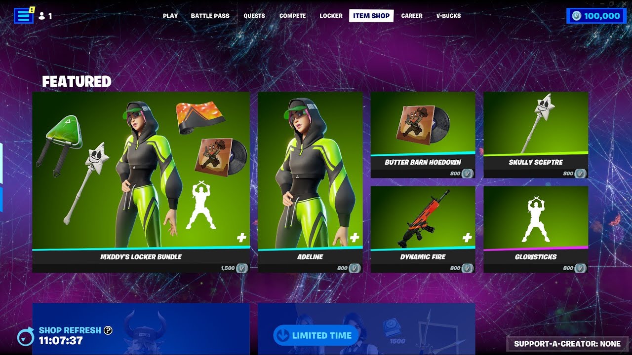 Mxddy's Locker Bundle Fortnite Item Shop Showcase Available May 29 2023 ...