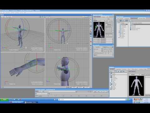 Importing C3d and Mapping Actor in MotionBuilder Tutorial 2 - YouTube