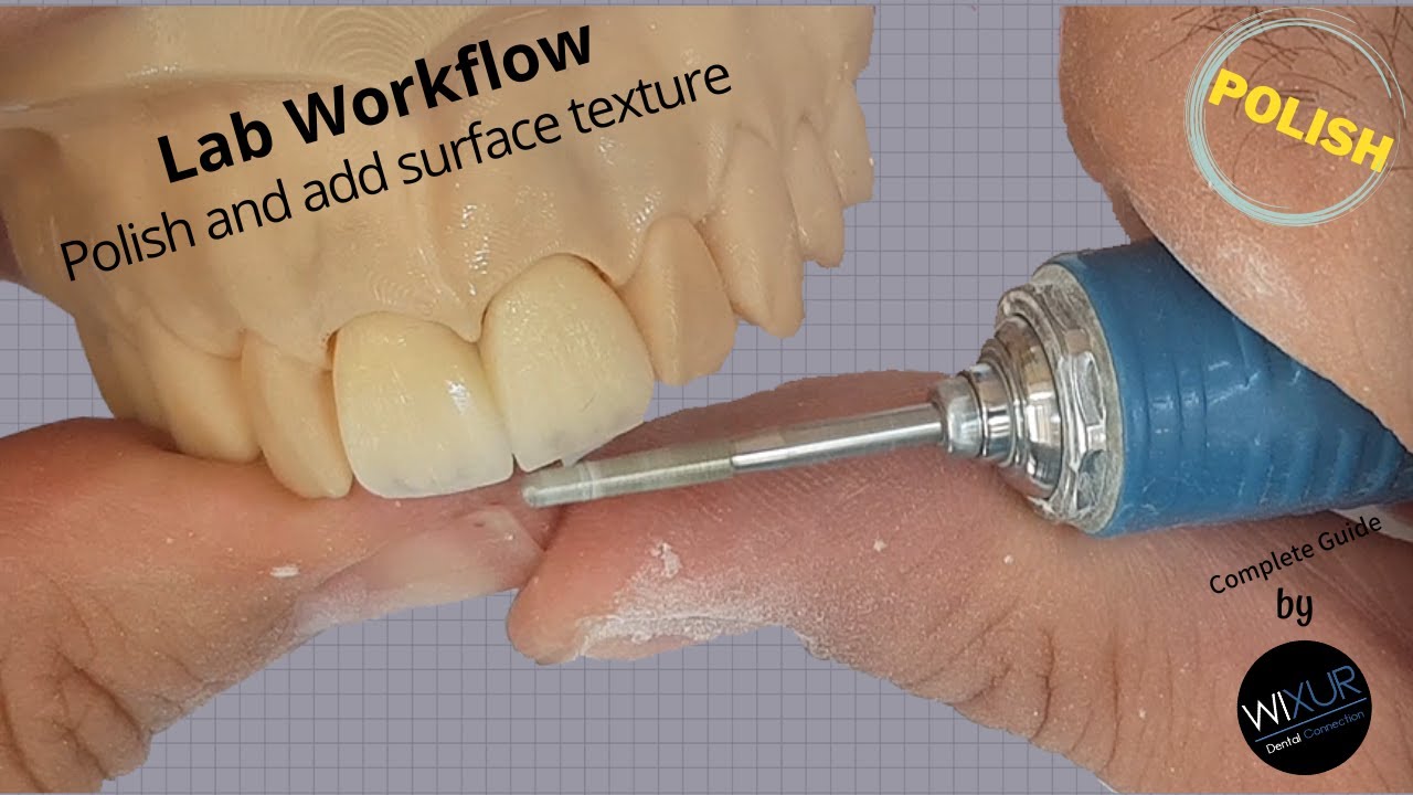 How To Polish & Add Surface Texture On Porcelain - YouTube