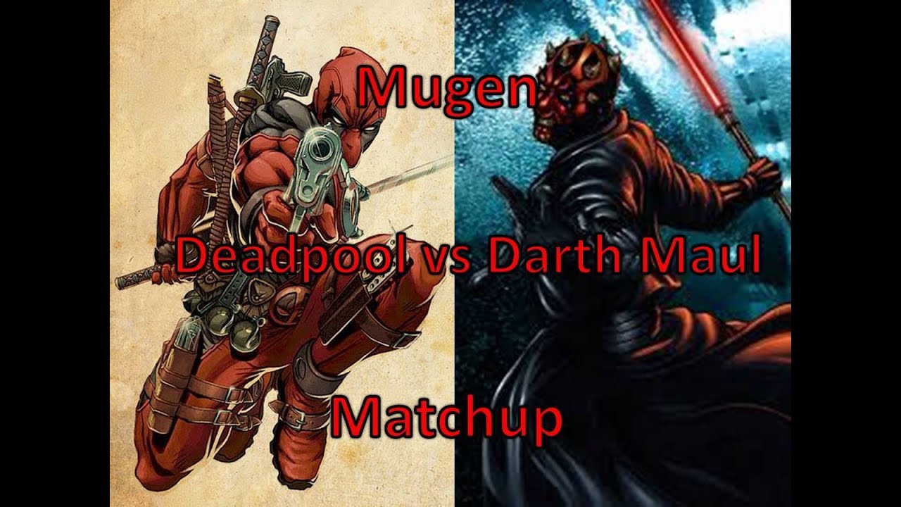 Deadpool vs Darth Maul - YouTube