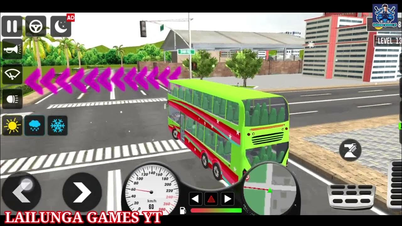 Bus Simulator Double Decker Slippers Passenger 3D Android Gameplay - YouTube