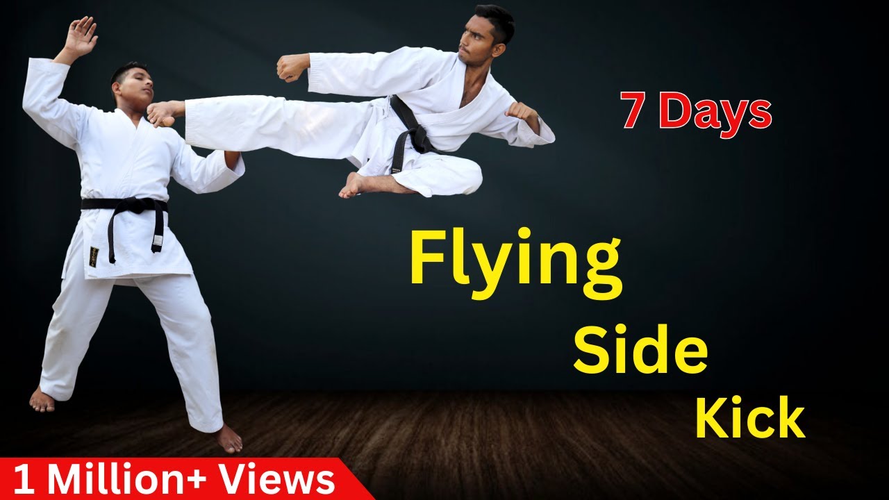 Flying Karate Kick