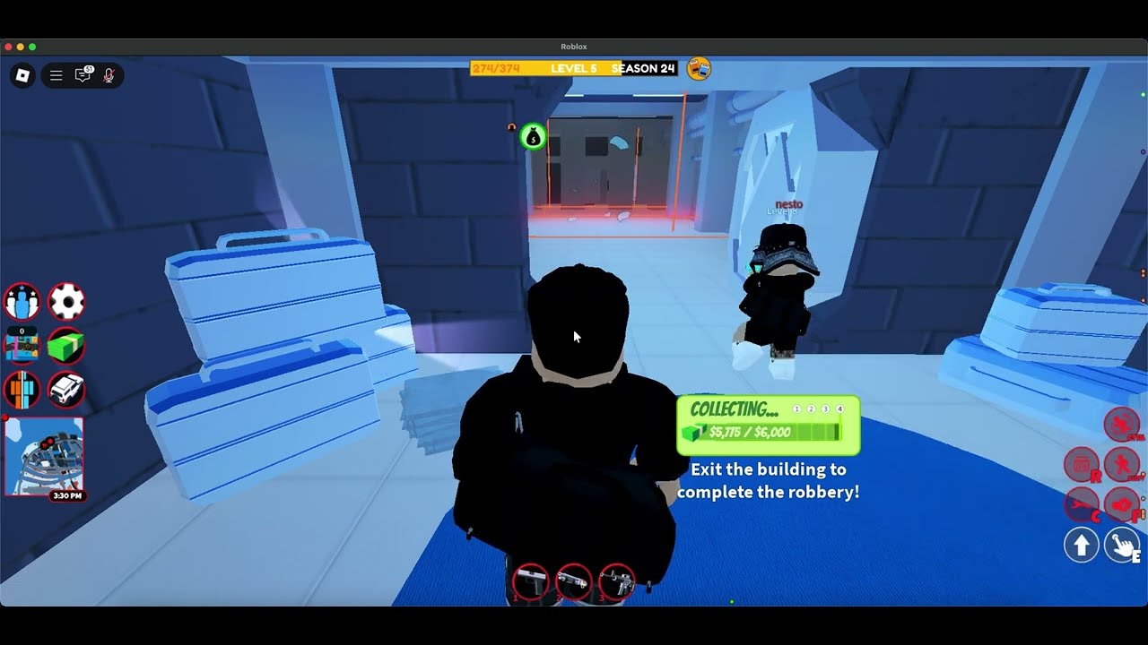 Bank Robbery: “Floor: Blue” - Roblox Jailbreak Gameplay - YouTube