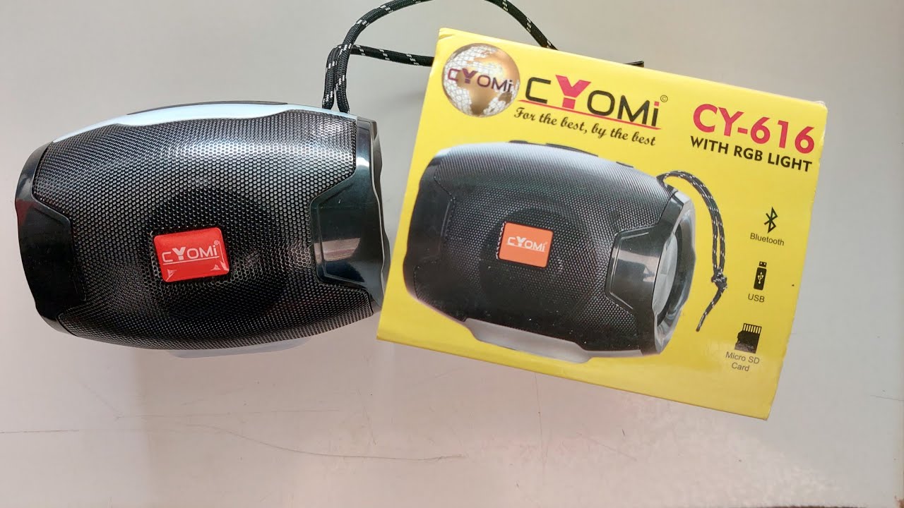Cyomi 616 Speaker Unboxing and Review - YouTube