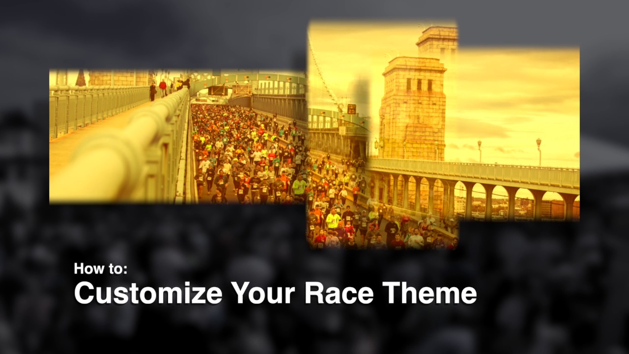 Customize Your Race Theme - YouTube